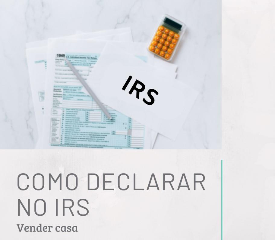 Como declarar no IRS a Venda de um imóvel
